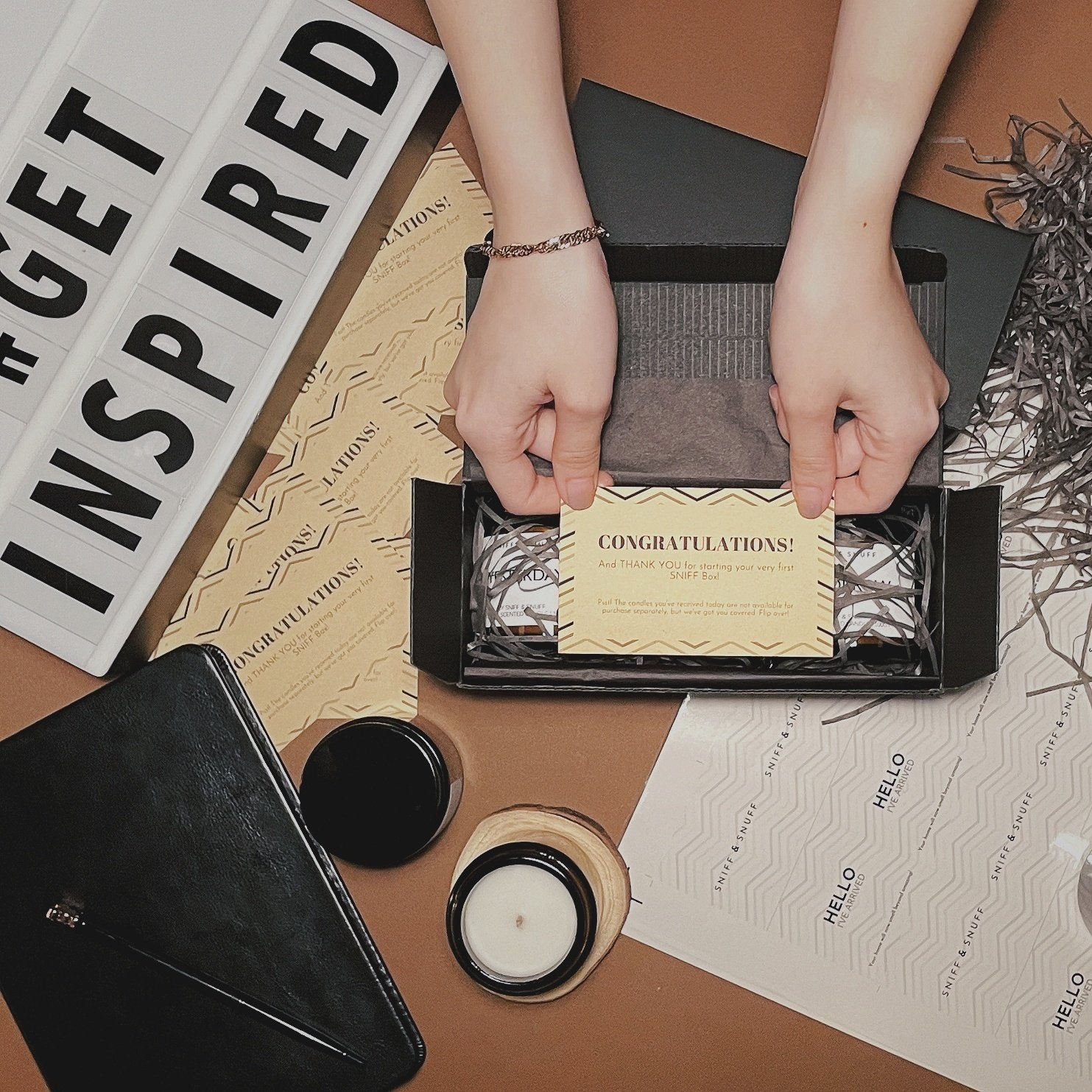 Personalized candles made easy – SNIFF & SNUFF